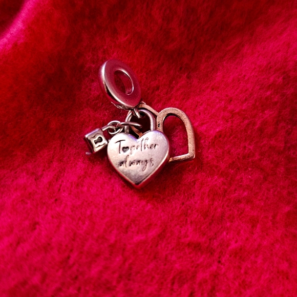 Pandora | Jewelry | Pandora Together Always Charm | Poshmark